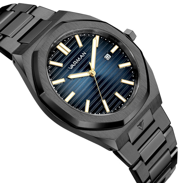 The Majestic Quart (Black) – VarmanWatches